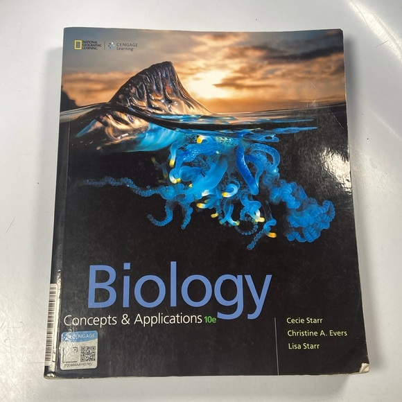 Other | Biology Concepts And Applications By Starr Evers 1 Edition ...